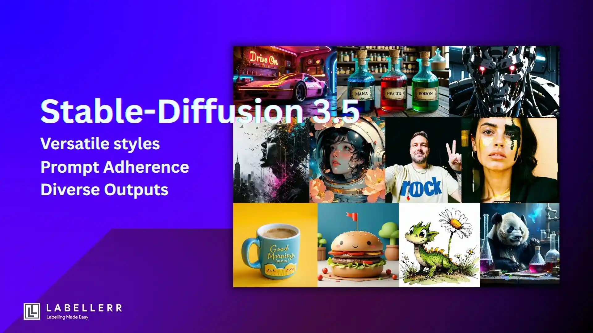 Stable Diffusion 3.5: 30 seconds to generate Synthetic Data
